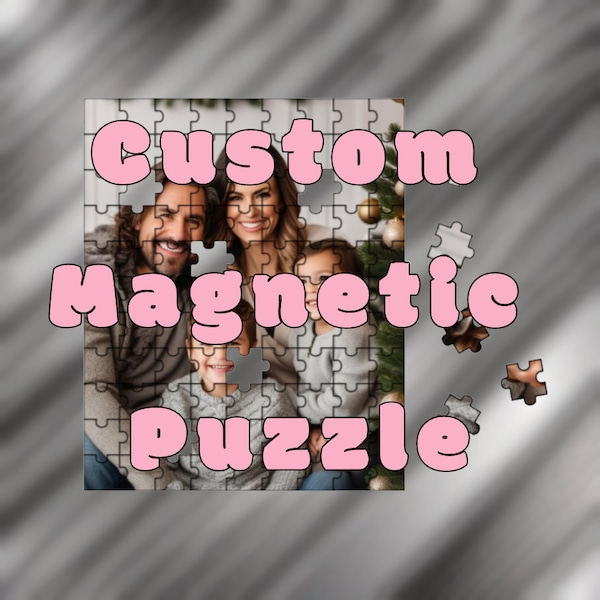 Magnetic Puzzles for Children - Etsy