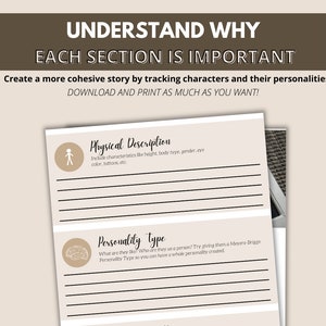 Story Bible Template and Checklist for Creative Writing // Book Planner ...