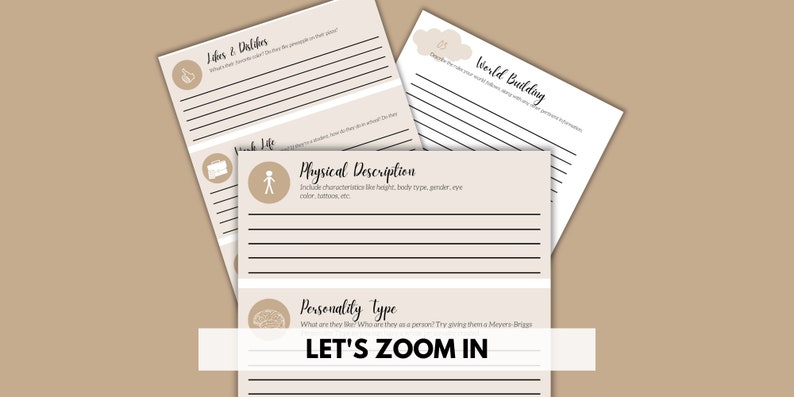 Story Bible Template and Checklist for Creative Writing // Book Planner ...