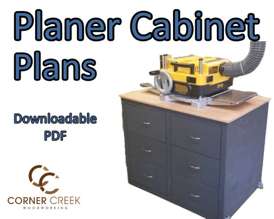 Planer Cabinet Plans Woodworking Plans Digital Download - Etsy