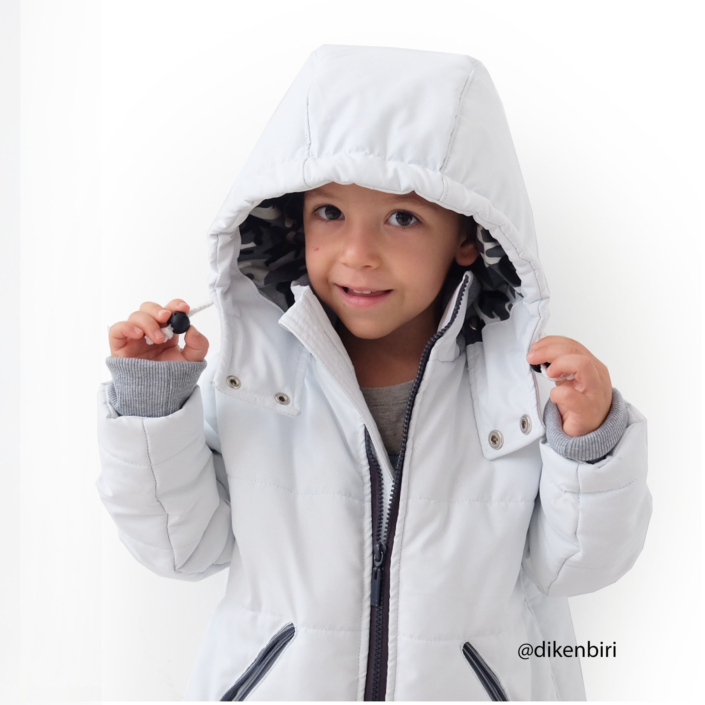 PDF Kids Puffer Coat Sewing Pattern 18M-6Y Unisex Jacket for - Etsy