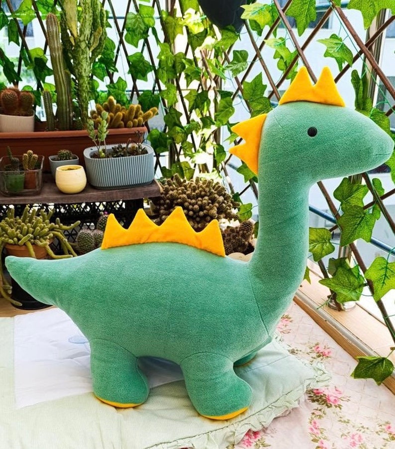 PDF 23 Inch Dinosaur Sewing Pattern- Stuffed Animal Gift- Printable 60 ...