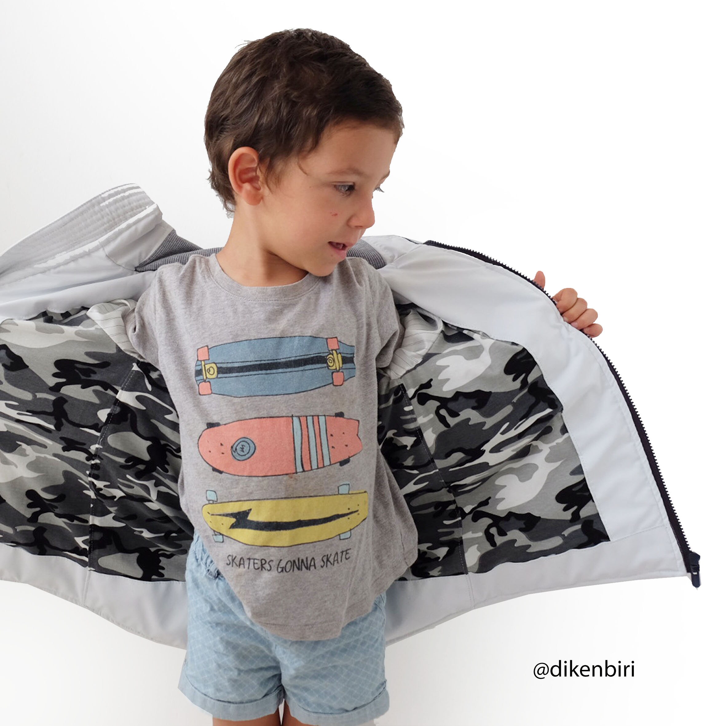 PDF Kids Puffer Coat Sewing Pattern 5Y-10Y -unisex Jacket for Girls and ...
