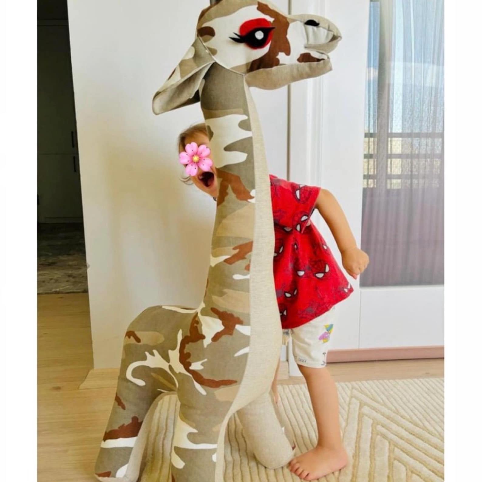 PDF Giraffe Toy Sewing Pattern- Stuffed Animal Gift- Printable 24-39 ...