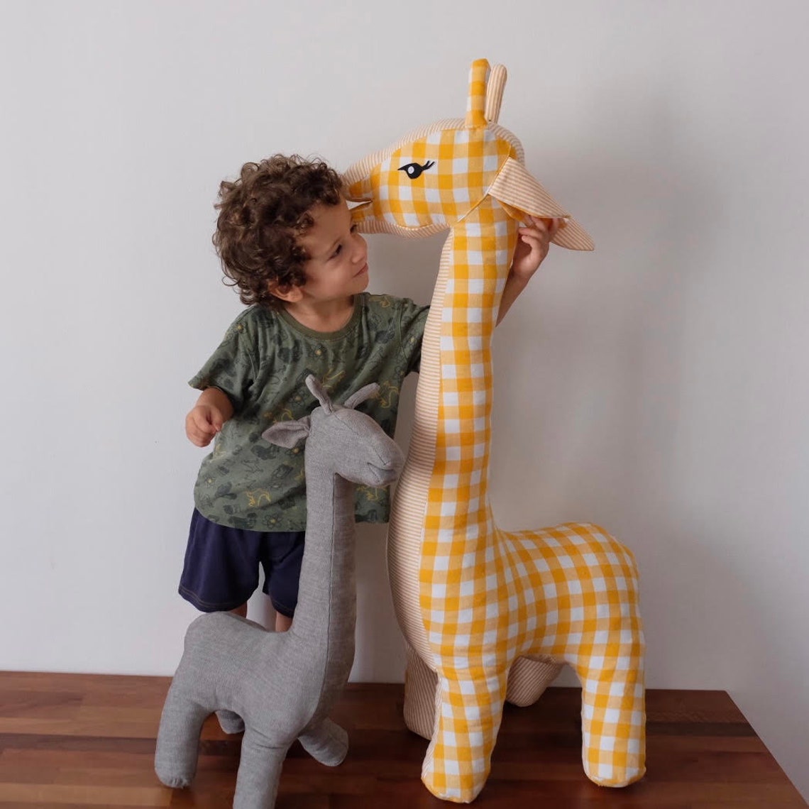 PDF Giraffe Toy Sewing Pattern- Stuffed Animal Gift- Printable 24-39 ...
