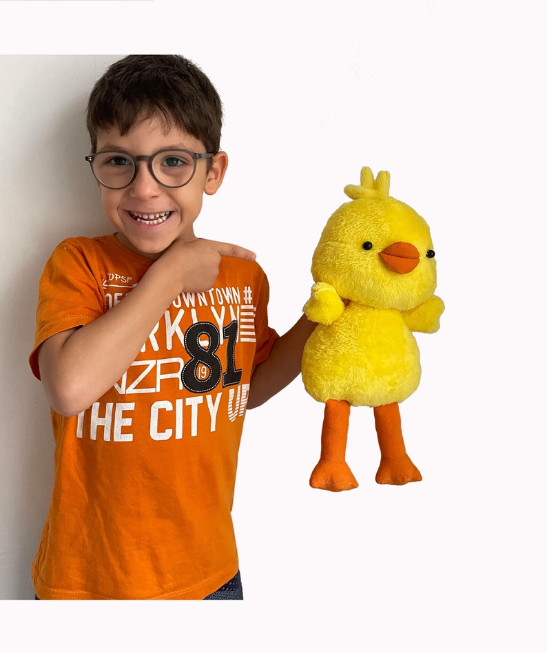 Chick Pdf Sewing Pattern 18 Inch Duck Stuffed Animal - Etsy