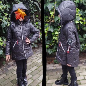 PDF Kids Puffer Coat Sewing Pattern 5Y-10Y -unisex Jacket for Girls and ...