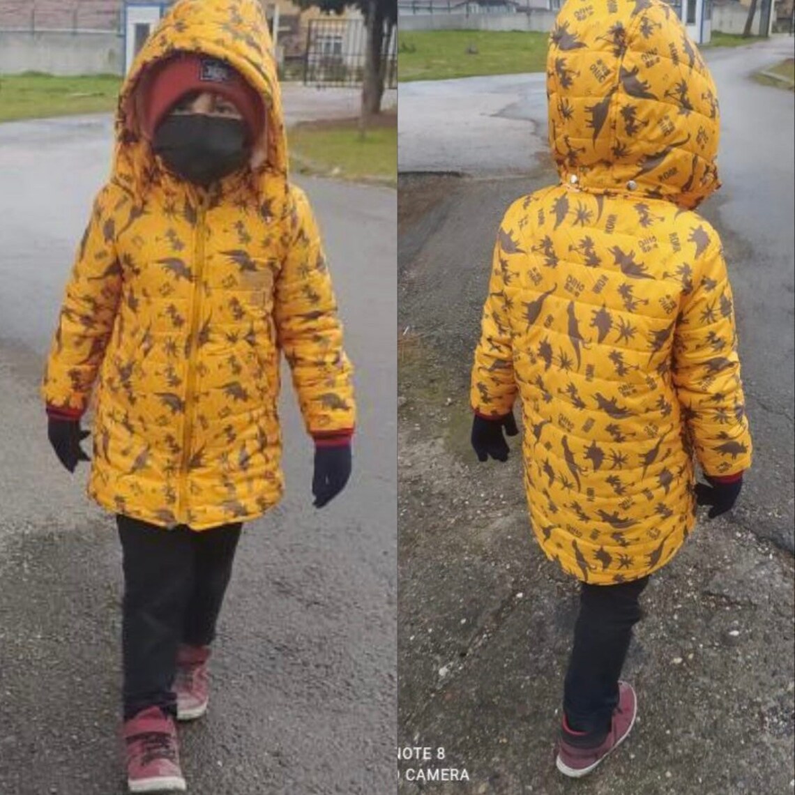 PDF Kids Puffer Coat Sewing Pattern 9Y-14Y -unisex Jacket for Girls and ...