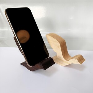 Duck Phone Stand, Accessories, Mobile Phone Stand, Decorative, Wood ...
