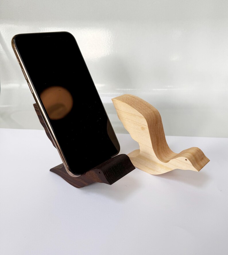 Duck Phone Stand, Accessories, Mobile Phone Stand, Decorative, Wood ...