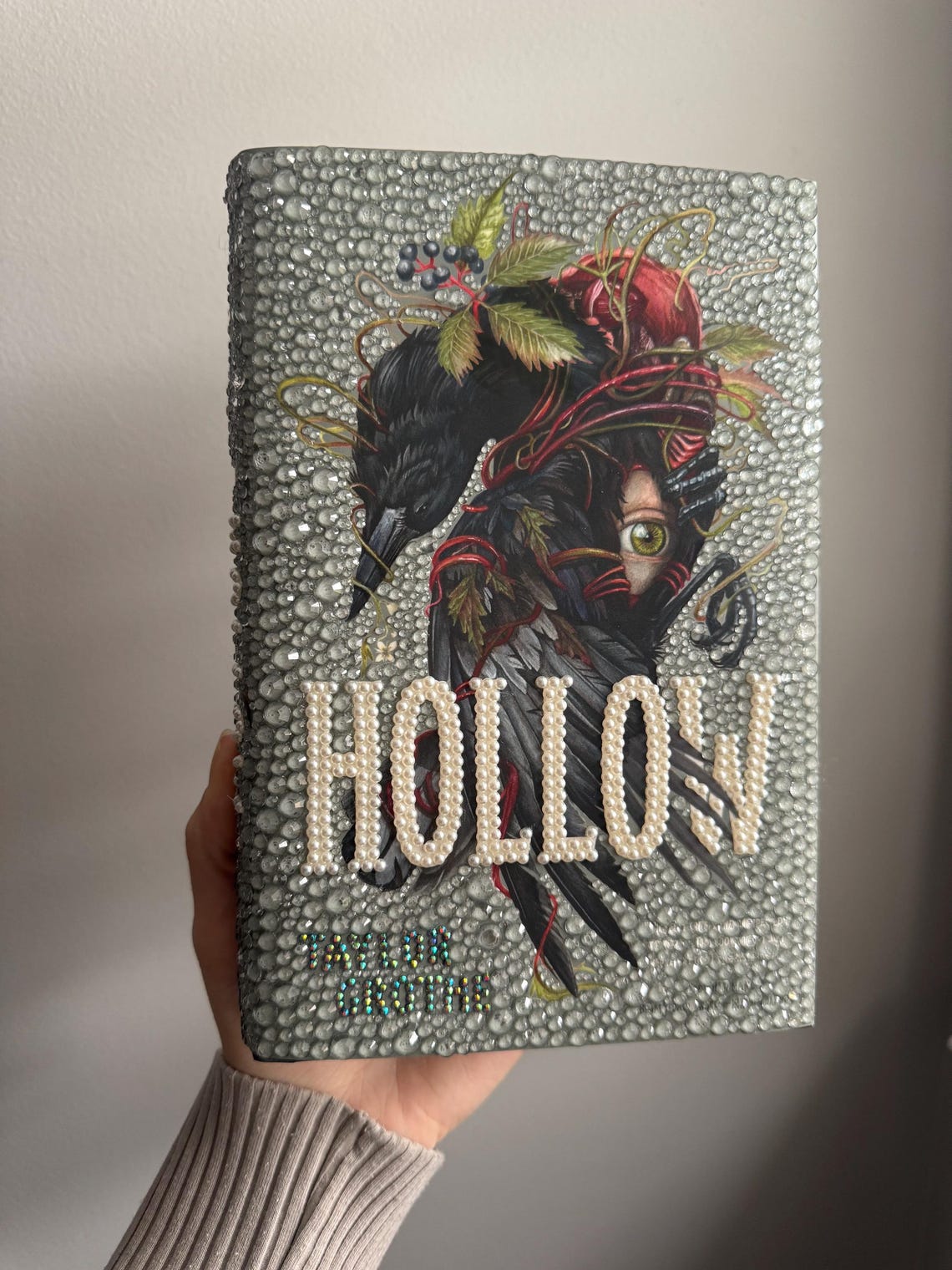 Custom Hand-bedazzled Rhinestone Book Cover - Etsy