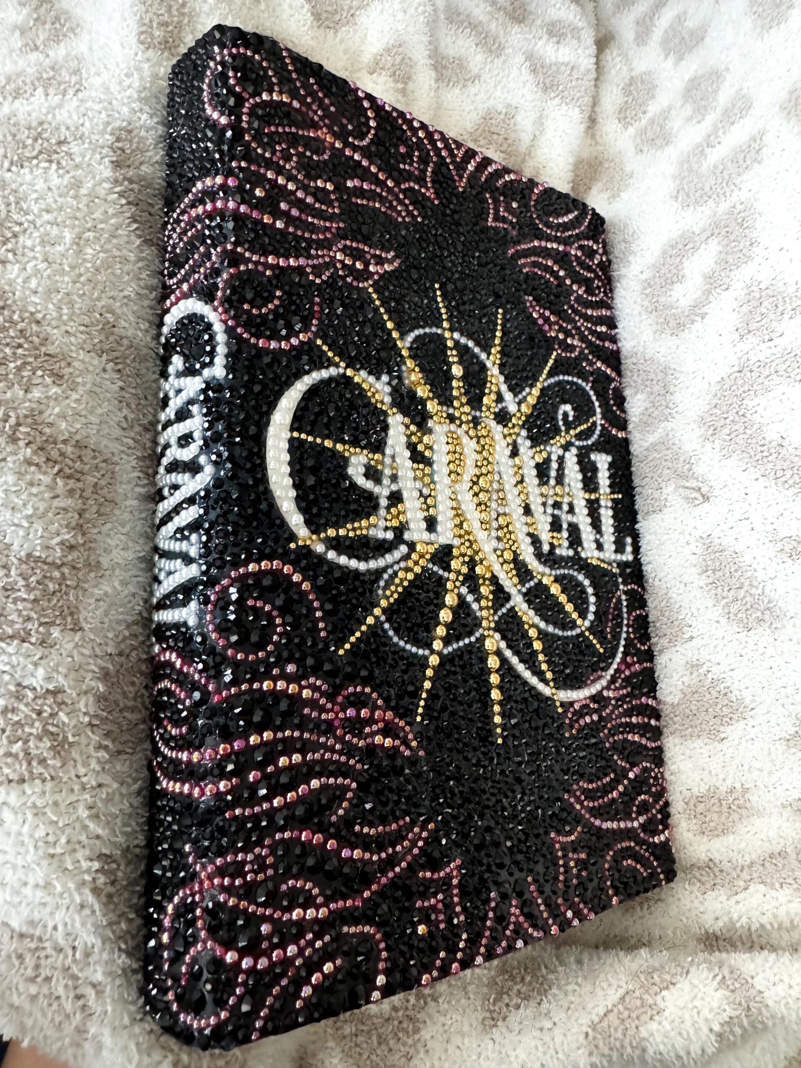 Custom Hand Bedazzled Books, Individually Placed Rhinestones, Made to ...