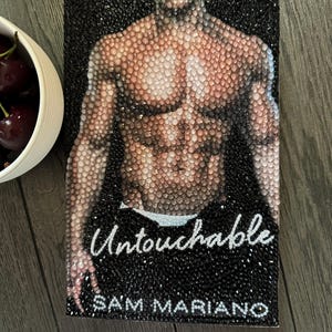 Custom Hand-bedazzled Rhinestone Book Cover - Etsy