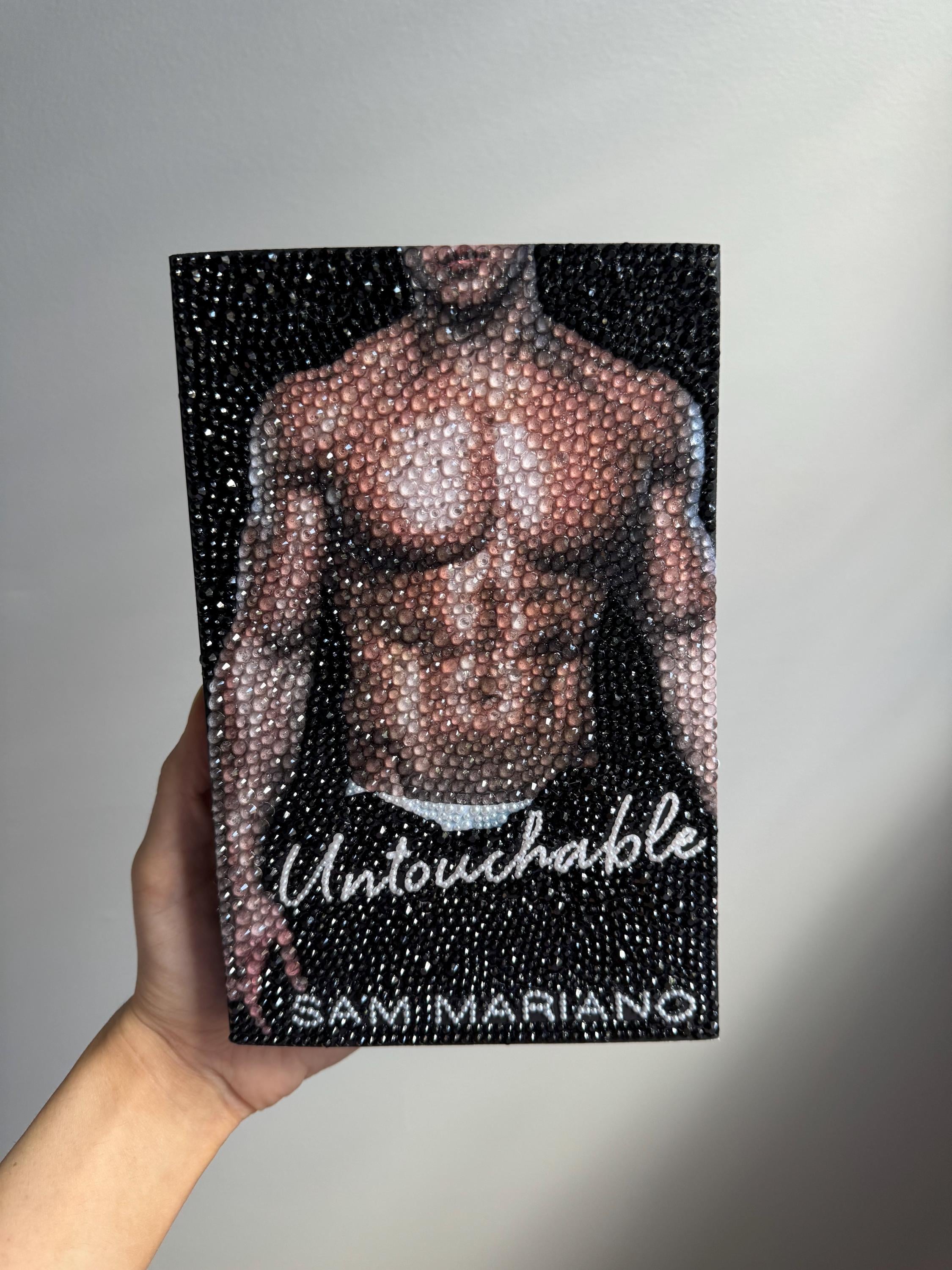 Custom Hand-bedazzled Rhinestone Book Cover - Etsy