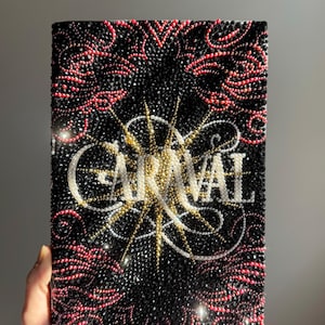 Custom Hand-bedazzled Rhinestone Book Cover - Etsy