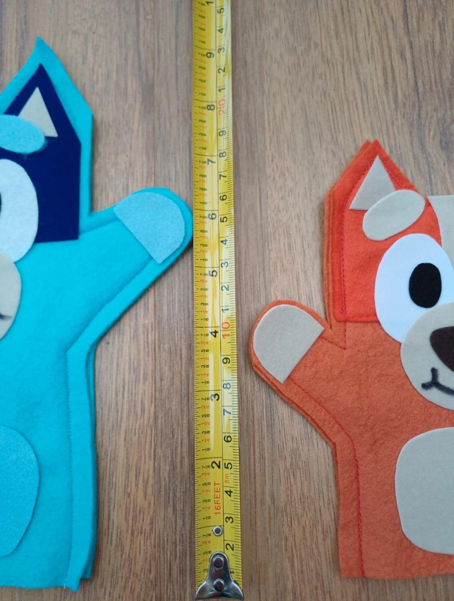Bluey Family Hand Puppets - Etsy