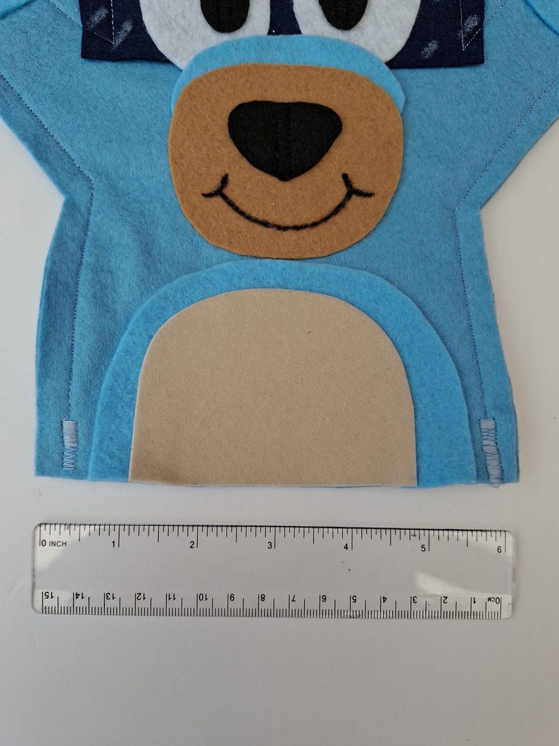 Bluey Family Hand Puppets - Etsy
