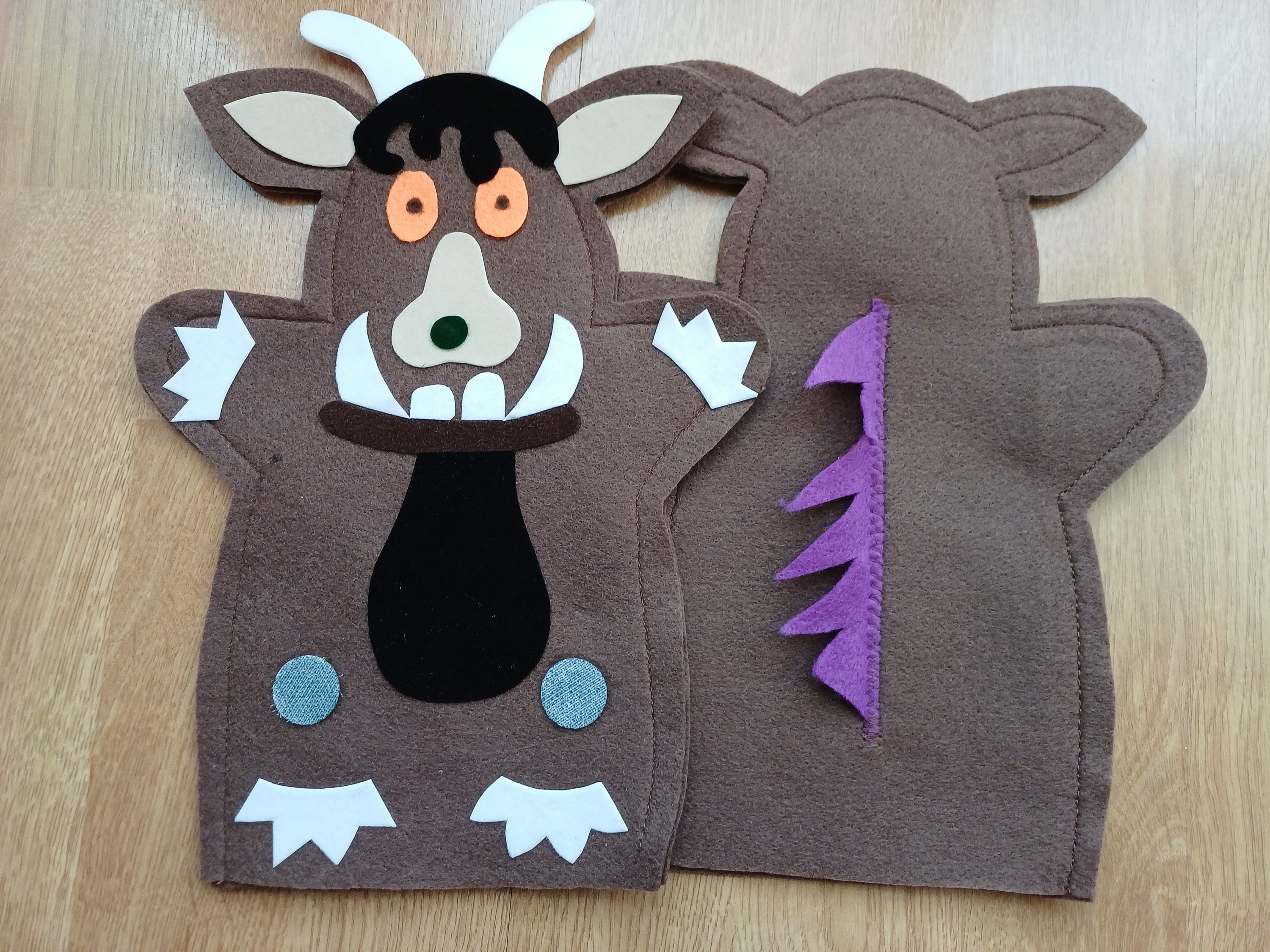 The Gruffalo Puppet Set - Etsy