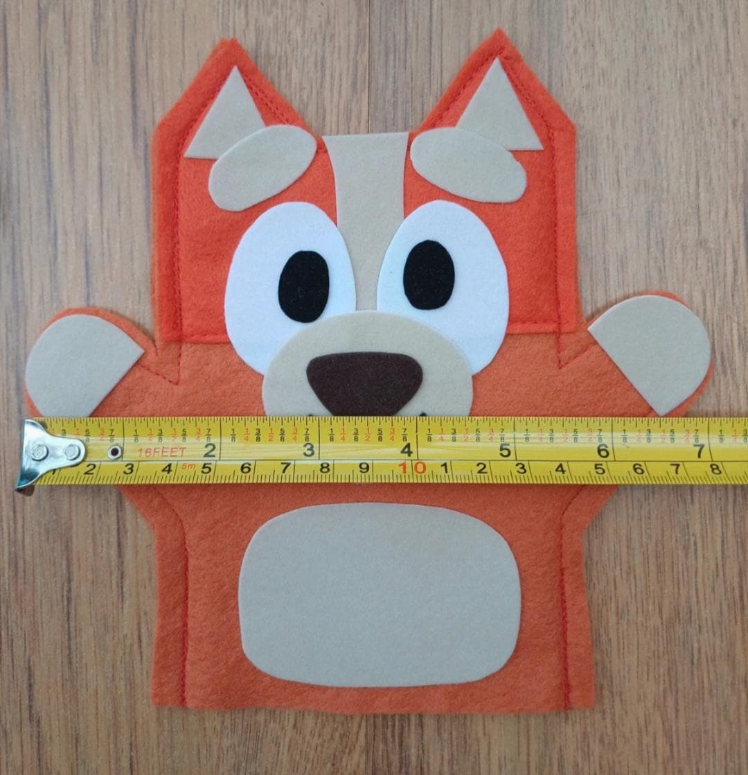 Bluey Family Hand Puppets - Etsy