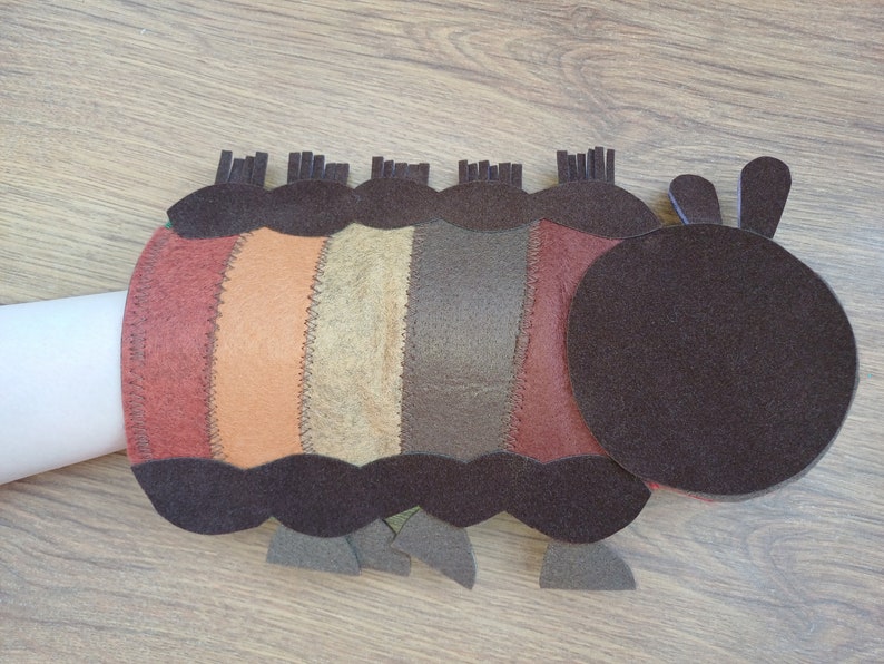 The Very Hungry Caterpillar Puppet Set - Etsy