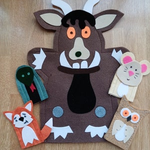 The Gruffalo Puppet Set - Etsy