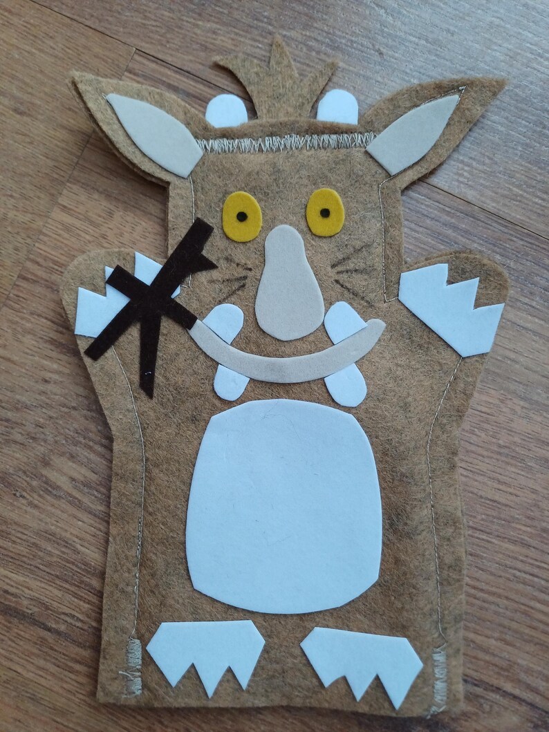 The Gruffalo & Child Puppet Set - Etsy