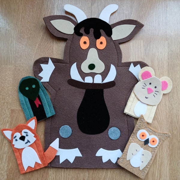 Gruffalo Mask - Etsy UK