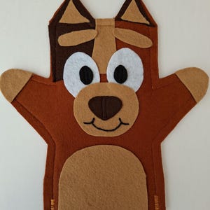 Bluey Family Hand Puppets - Etsy