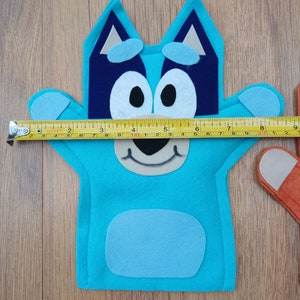 Bluey & Bingo Hand Puppets - Etsy UK