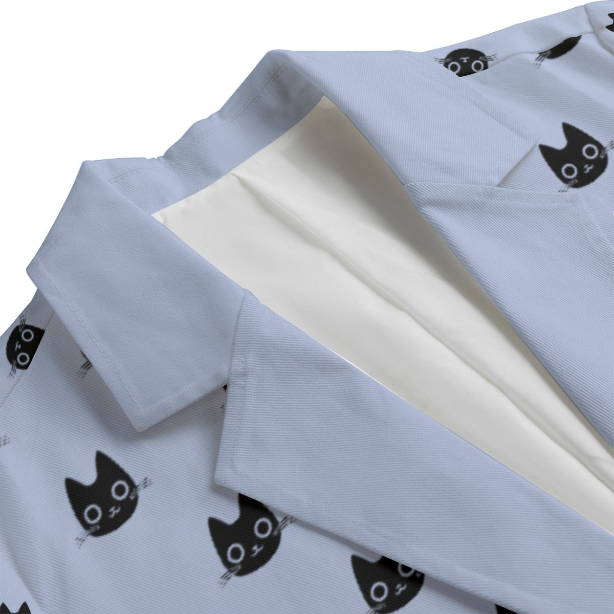 Cat Blazer Cat Faces All-over Print Women's Jacket Cat Suit Jacket Cat ...