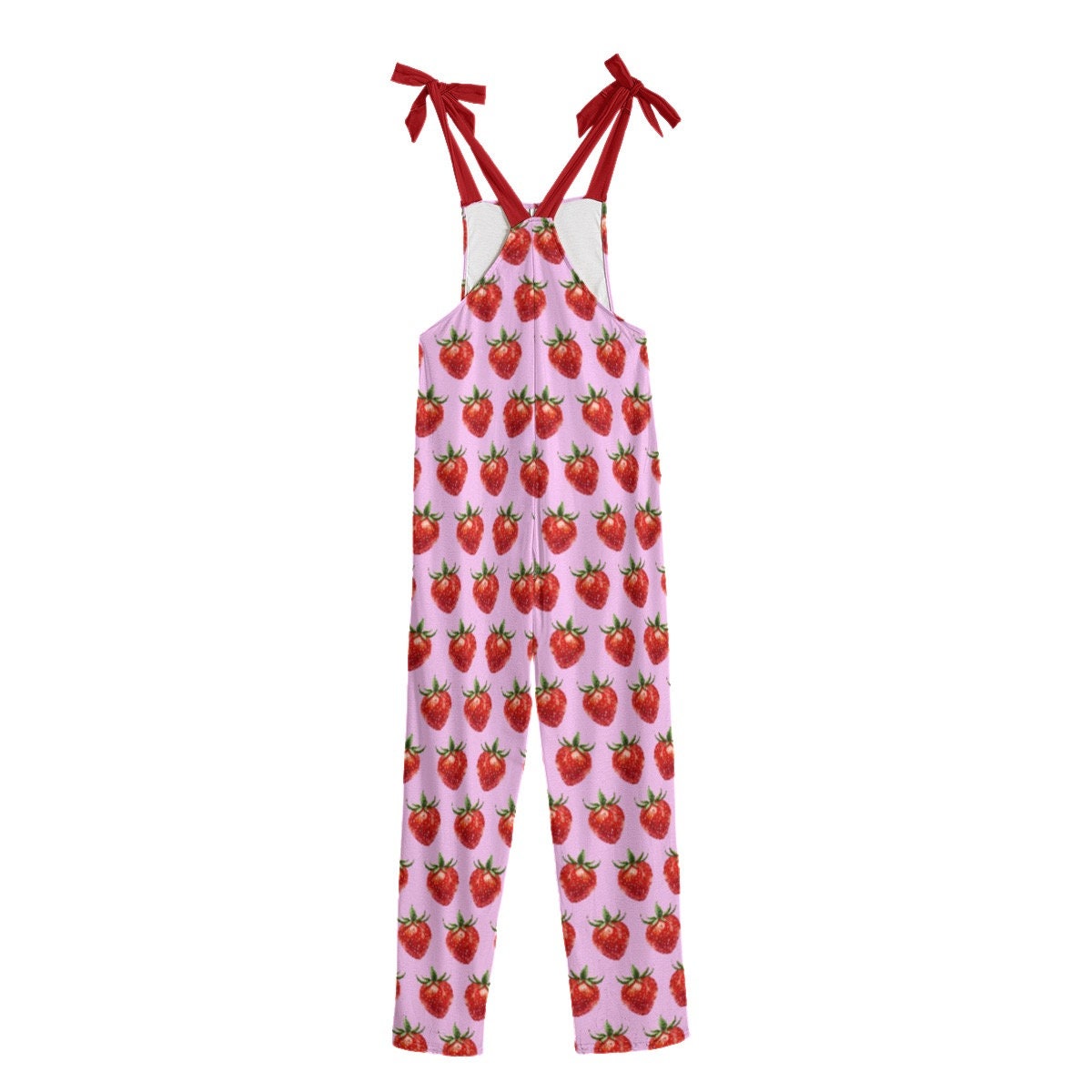 Strawberry Overalls Lightweight Overalls Strawberry Women's Jumpsuit ...