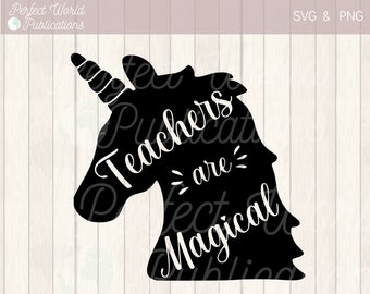 Teachers Are Magical Svg, Unicorn Teacher Svg, Teacher Shirt Svg ...
