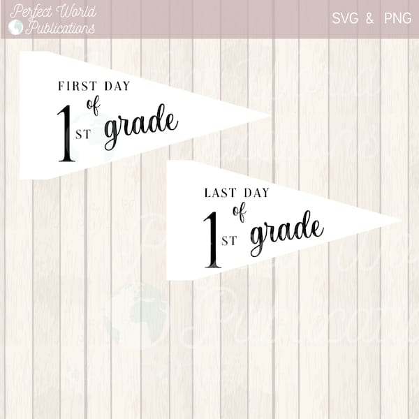 School Pennant - Etsy