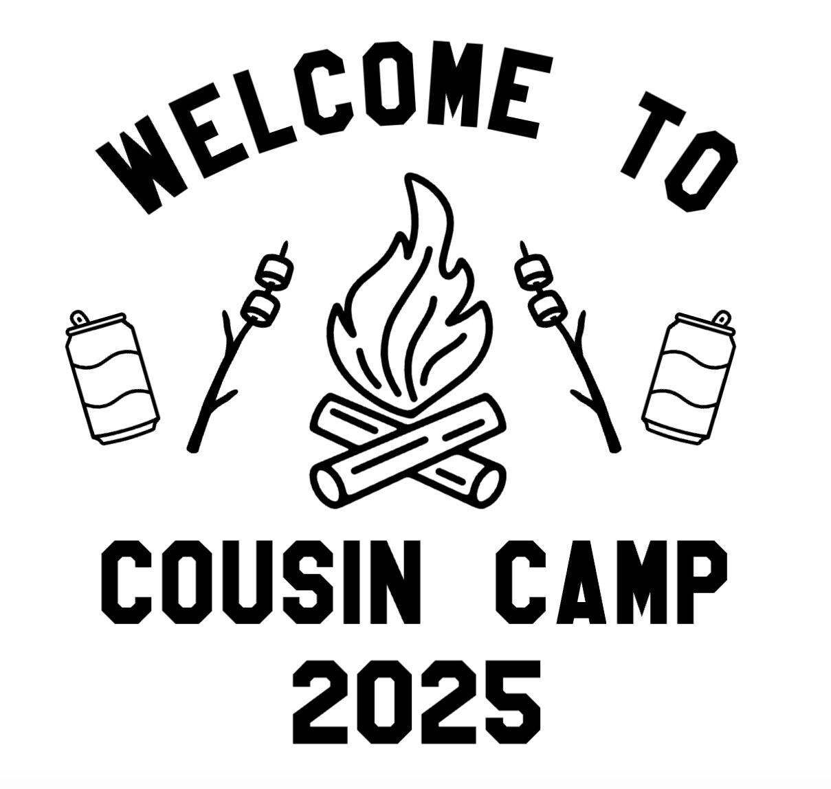 Welcome to Cousin Camp 2025 Custom Listing - Etsy