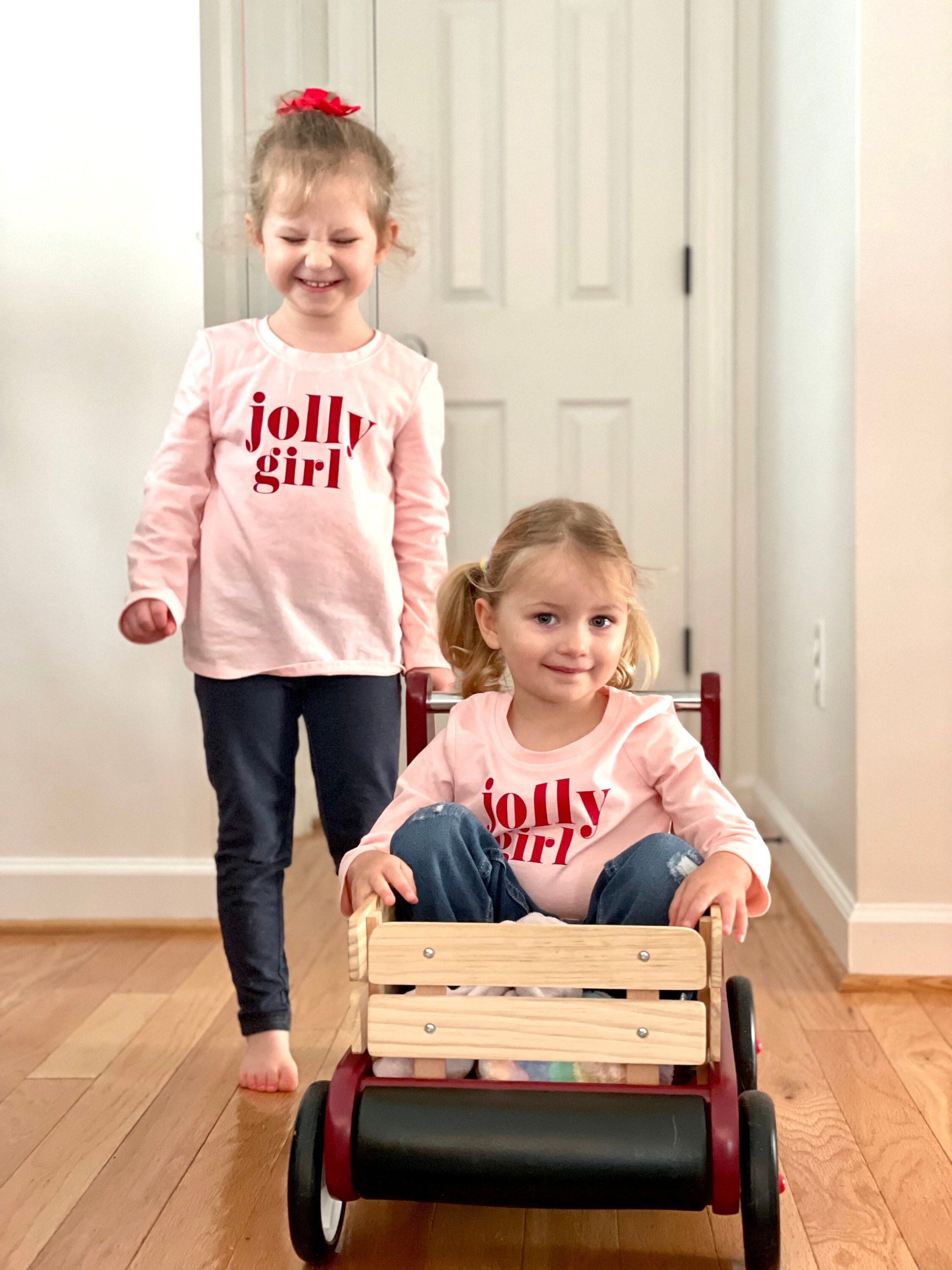 Jolly Guy Jolly Girl Jolly Babe Matching Christmas Holiday Iron-on ...