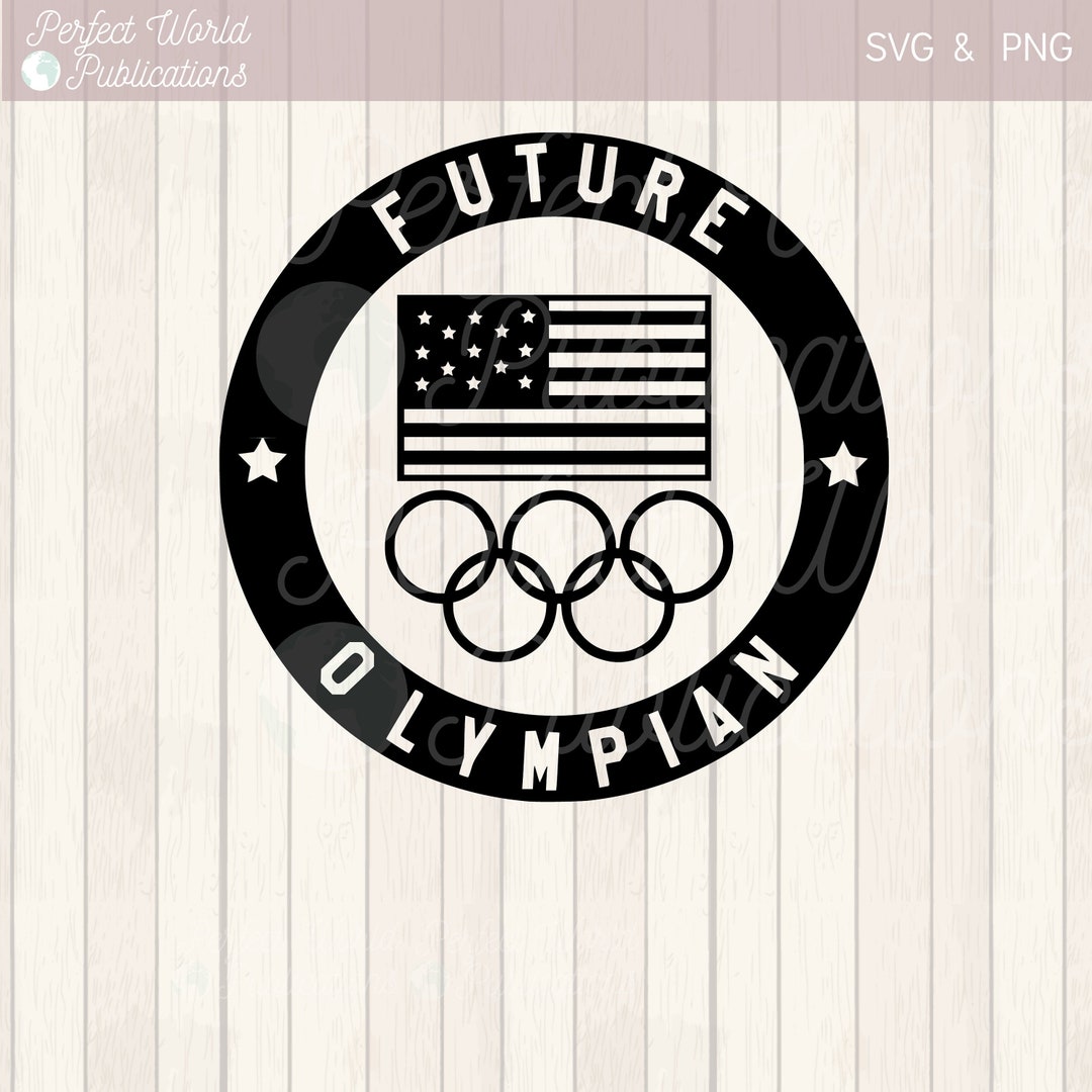 Future Olympian Cut File SVG - Etsy Portugal