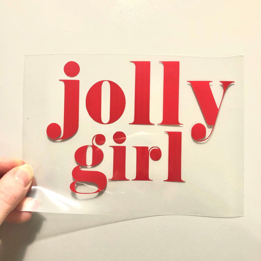 Jolly Guy Jolly Girl Jolly Babe Matching Christmas Holiday Iron-on ...