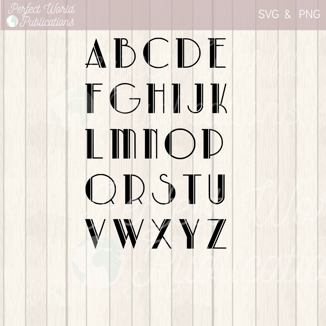 Alphabet Numbers Days of the Week and Months of the Year | Etsy