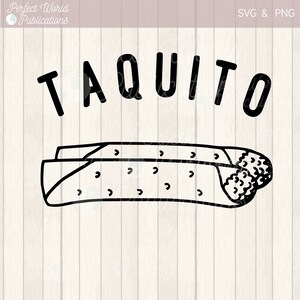 Taco and Taquito Cut File SVG Bundle - Etsy