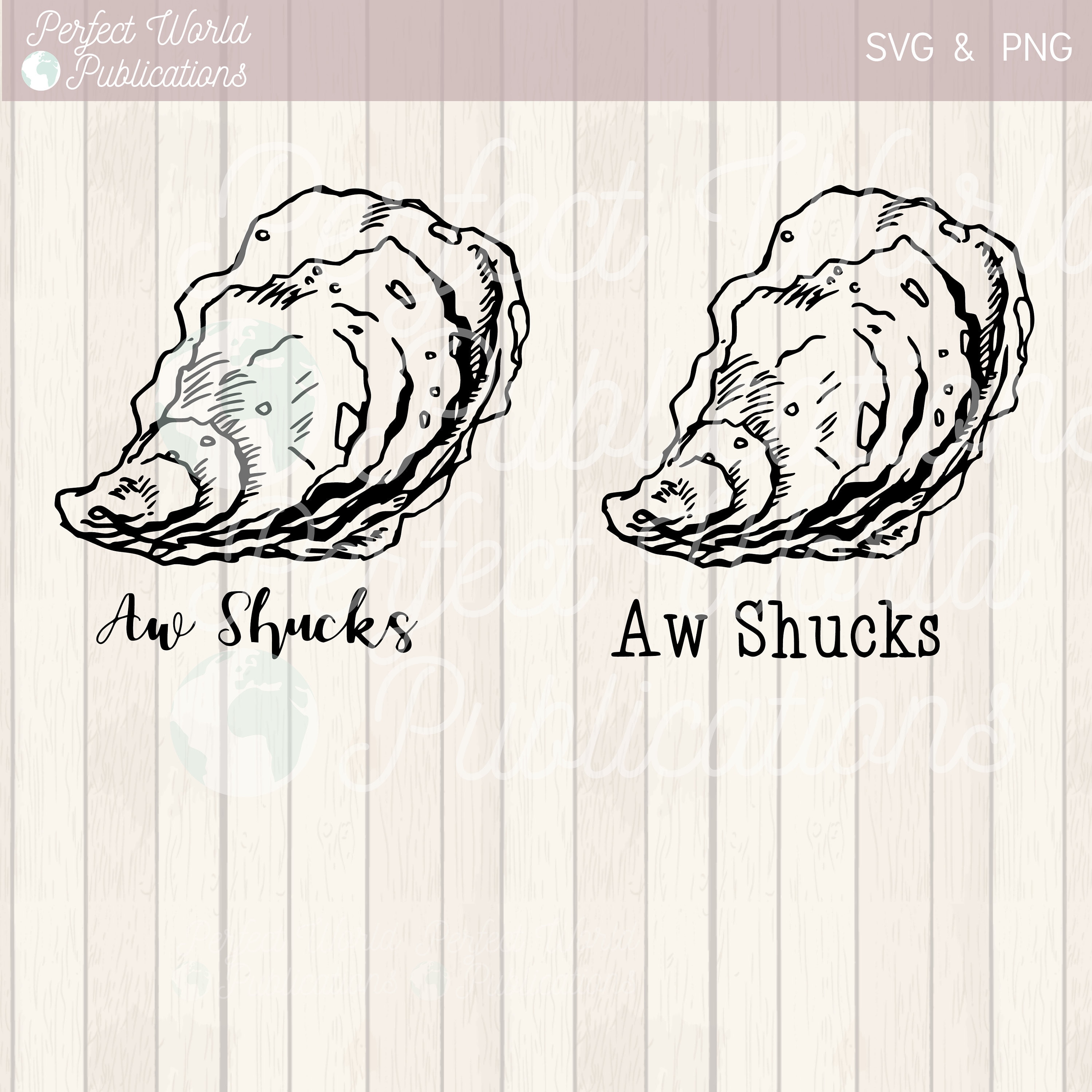 Oyster Shell Illustration