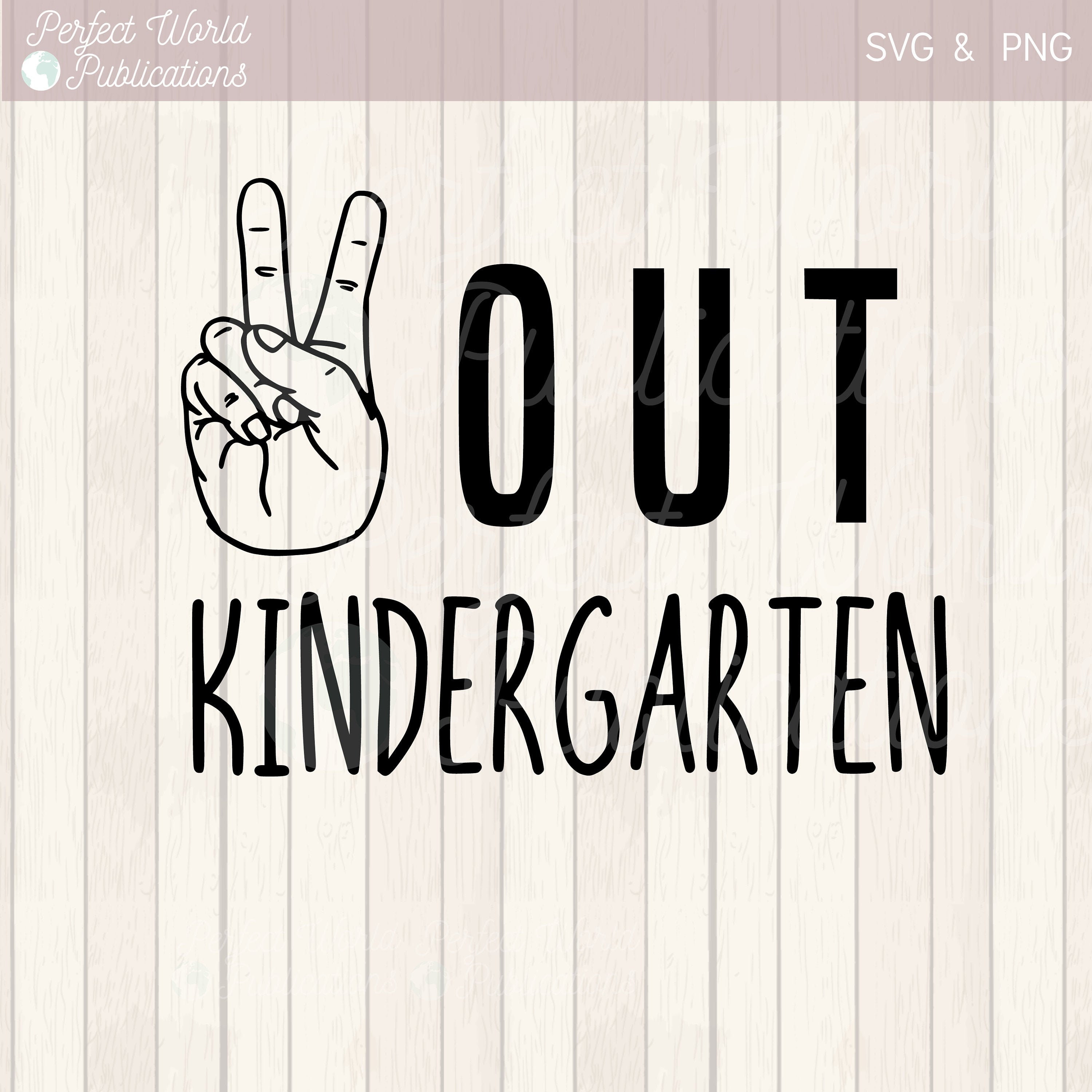 Peace Out Elementary School pre-k to 5th Grade SVG Cut File - Etsy