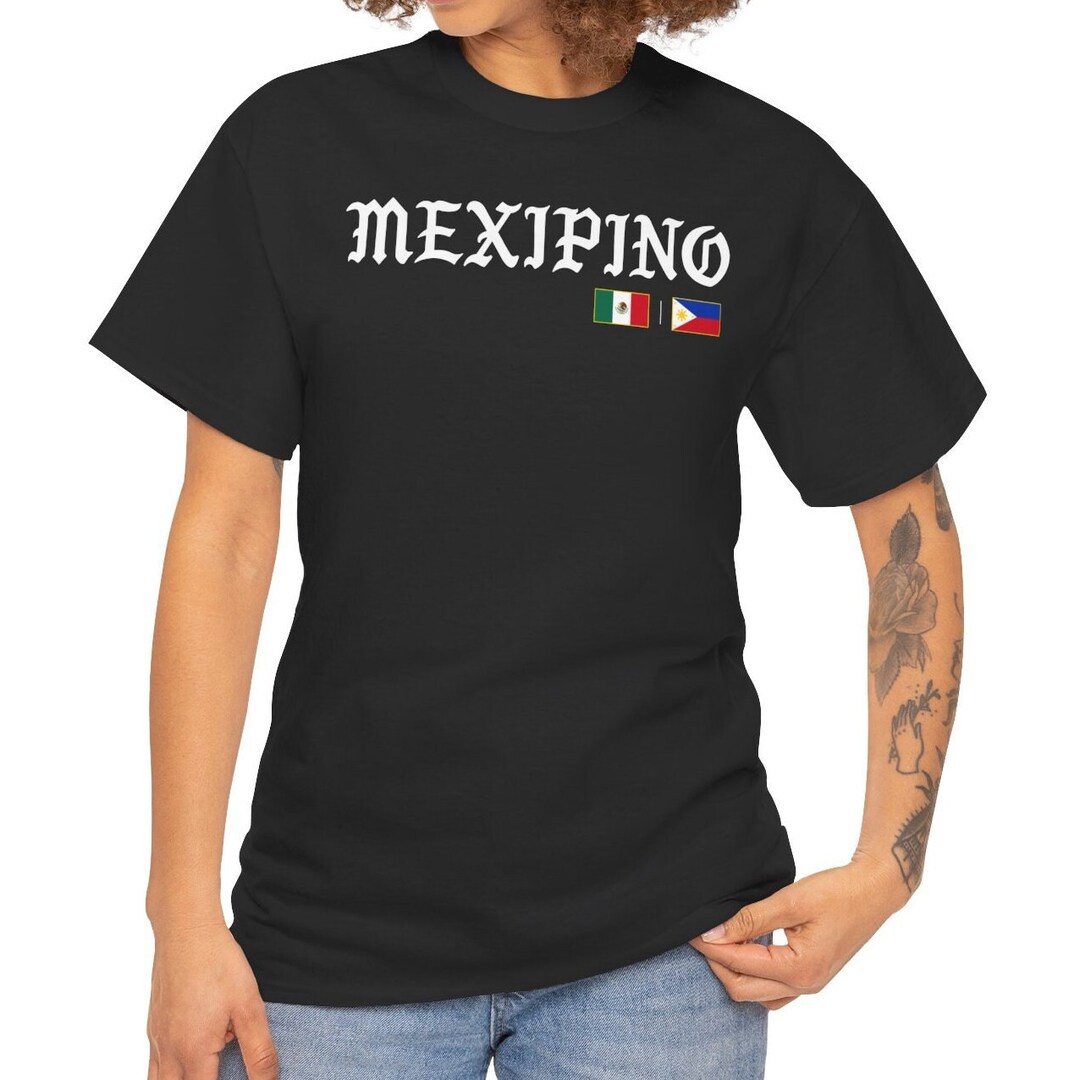 Mexican Filipino Mexipino Flags Unisex Heavy T-shirt - Etsy
