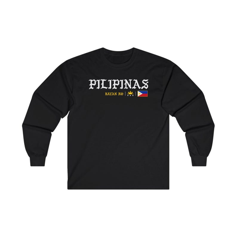 Filipino Pilipinas Bayan Ko Unisex Ultra Cotton Long Sleeve Tee - Etsy