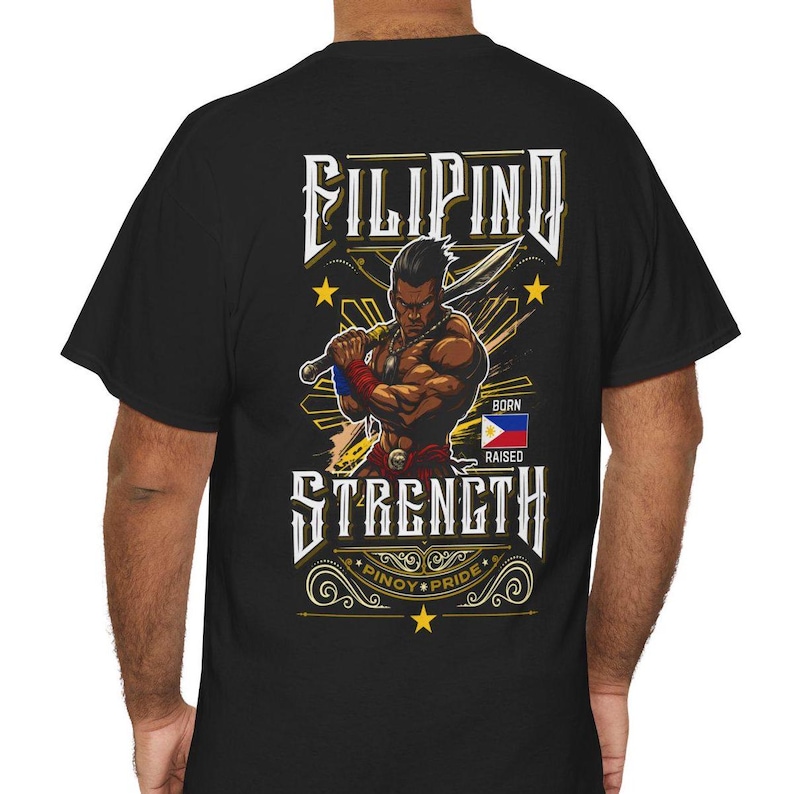 Filipino Strength Philippines V1 Unisex Heavy T-shirt - Etsy