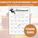 Retirement Pass the Prize, Printable Retirement Pass the Parcel Game ...
