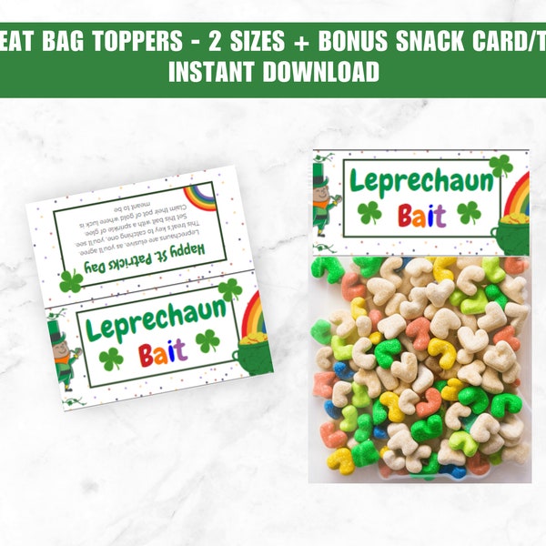 Leprechaun Bait Tag - Etsy