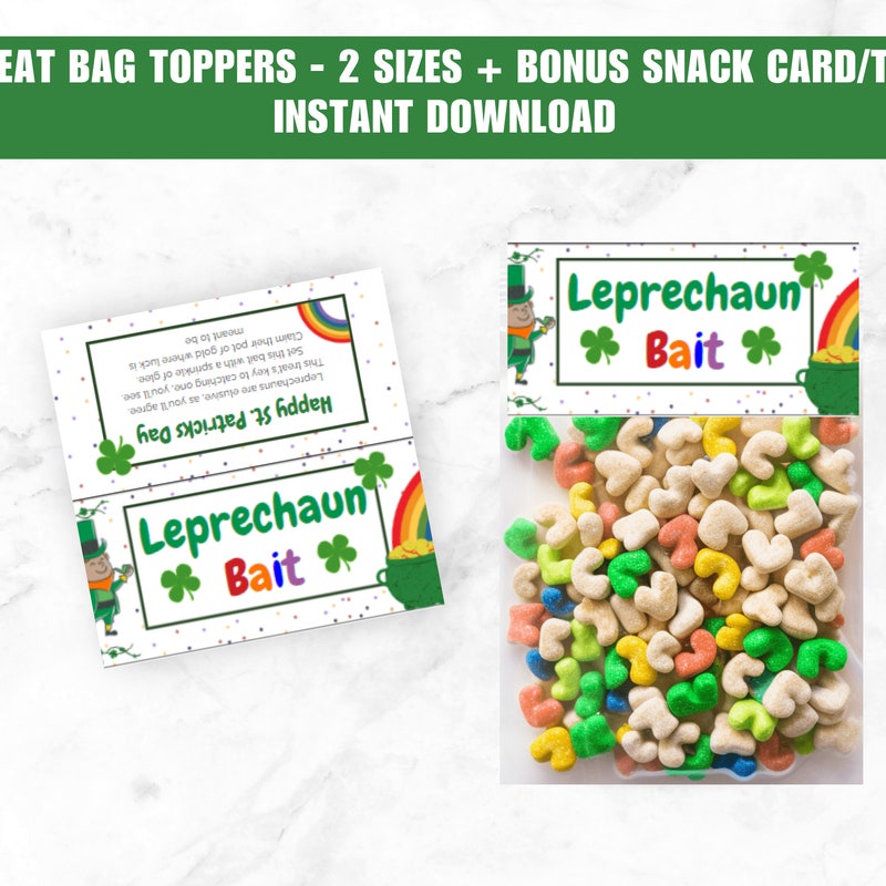 Leprechaun Bait Tag - Etsy