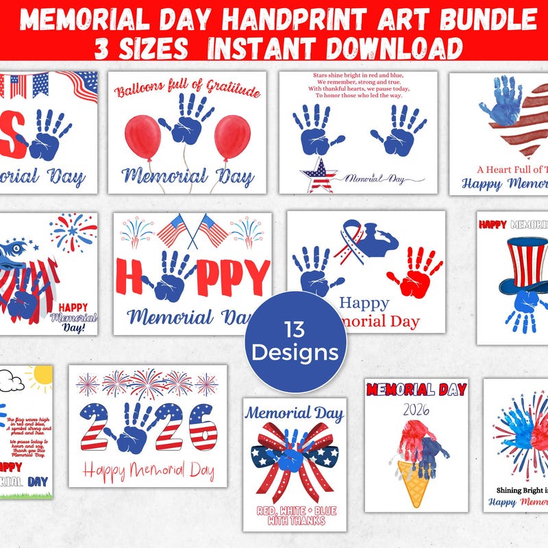 Memorial Day Craft 2026 - Etsy