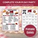 Pi Day Potluck Sign up Sheet, Printable Pi Day Party Potluck Sign up ...
