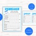 Icebreaker Pass the Prize, Printable Icebreaker Pass the Parcel Game ...